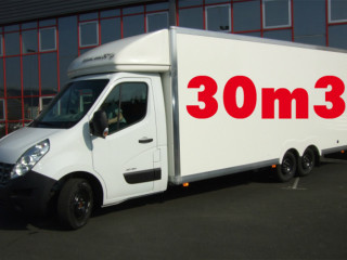Location grand utilitaire - Louer 15m3 Sprinter, Crafter